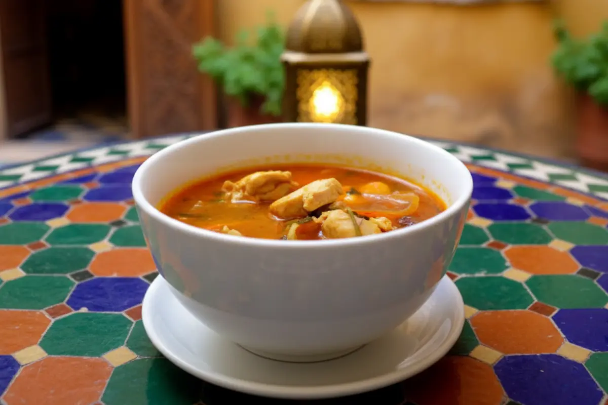 Chorba Djaj (Moroccan Chicken Soup) - Authentic Moroccan Recipe ...